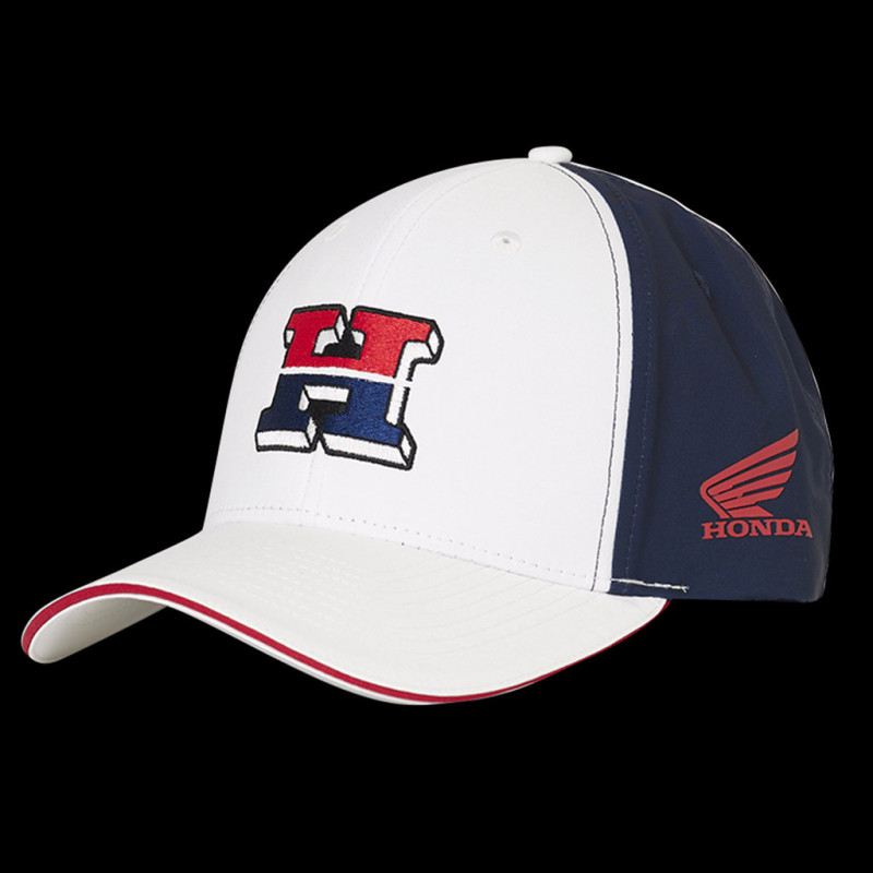 Honda Cap HRC Racing Fan Logo Weiß / Marineblau TU6850-267 - Unisex