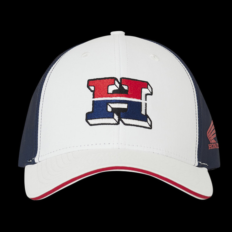 Honda Hat HRC Racing Fan Logo White / Navy blue TU6850-267 - Unisex