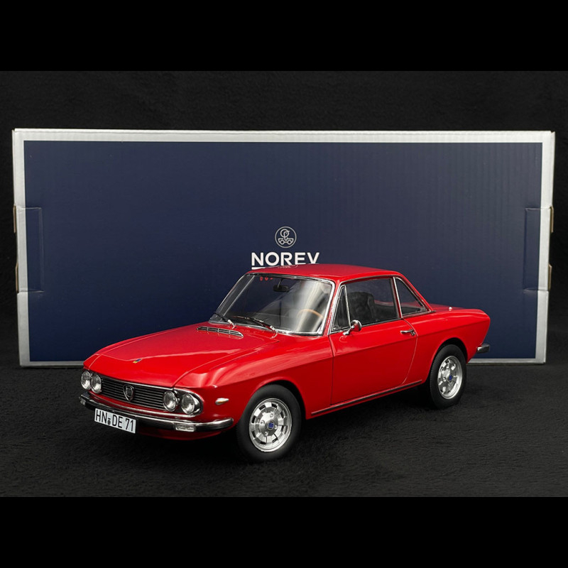 Lancia Fulvia 1600 HF Lusso 1971 Rot 1/18 Norev 187982