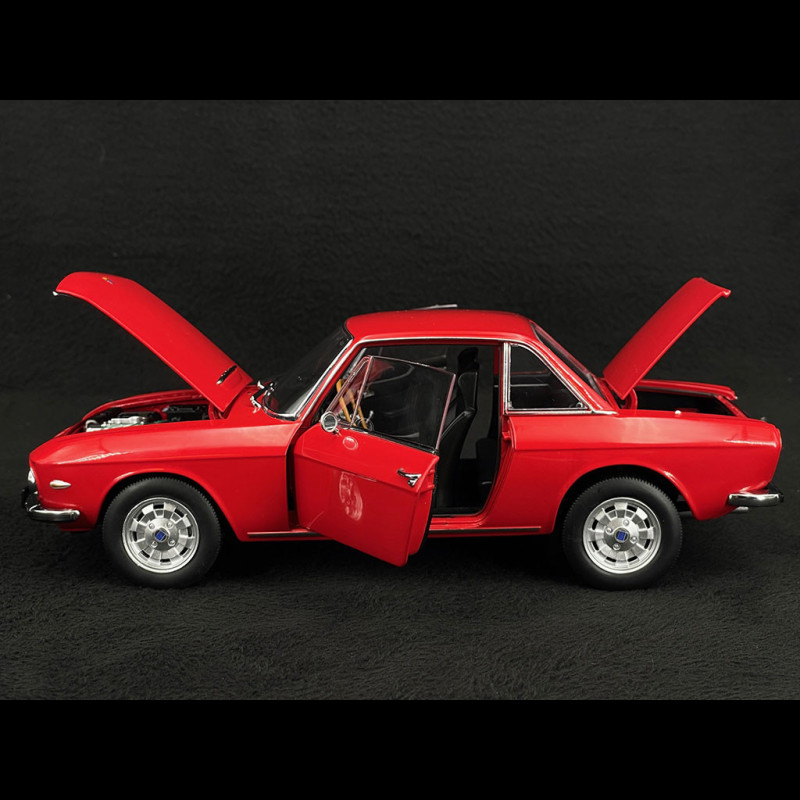 Lancia Fulvia 1600 HF Lusso 1971 Rot 1/18 Norev 187982