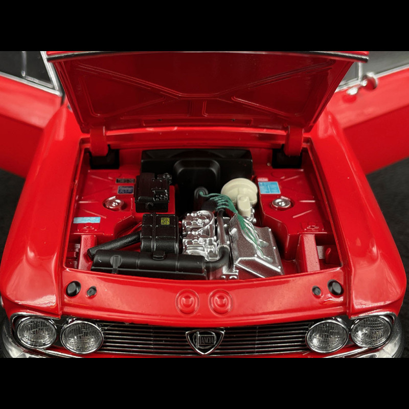 Lancia Fulvia 1600 HF Lusso 1971 Rot 1/18 Norev 187982