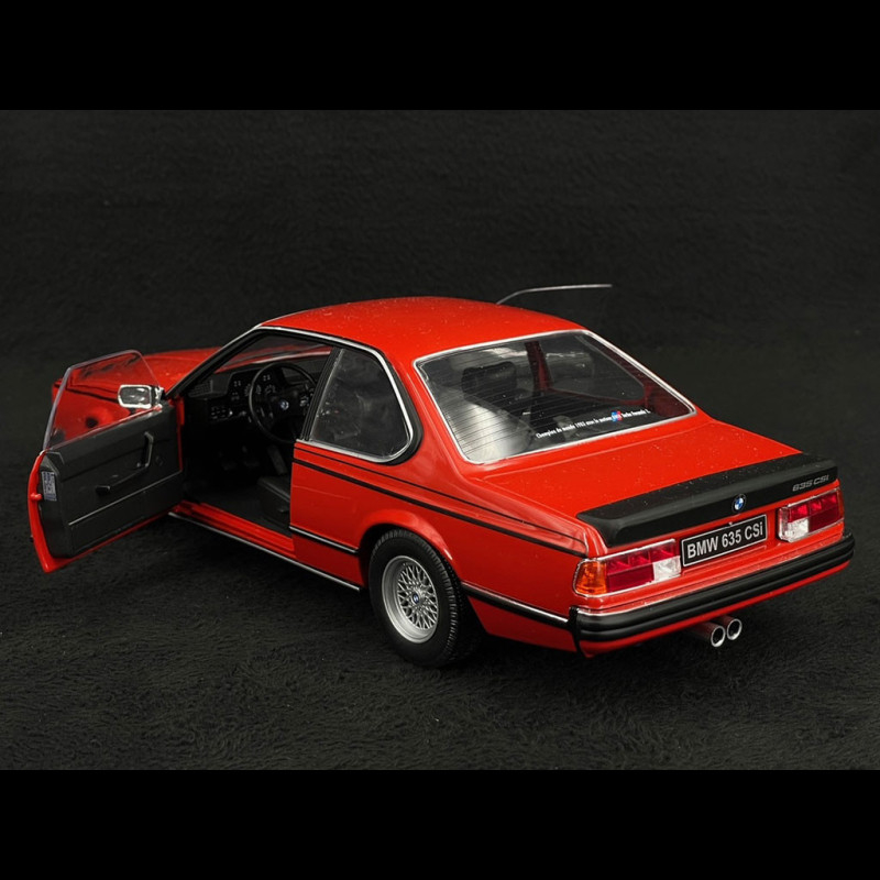BMW 635 CSI E24 1984 Red 1/18 Solido S1810301