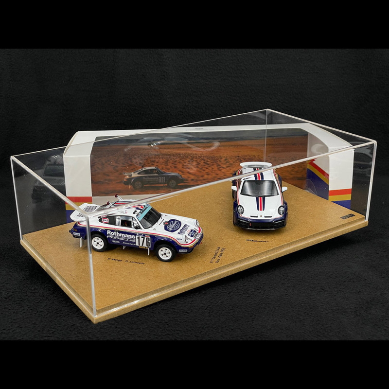 Porsche 911 Dakar Rothmans Set 2023 1/43 Spark WAP0201560PSET