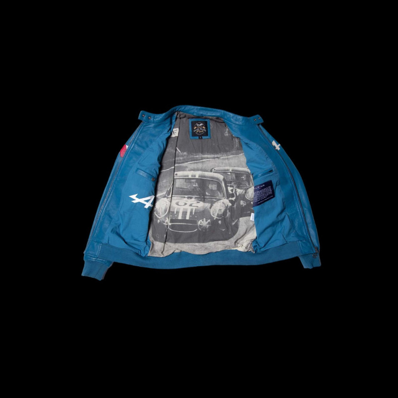 Alpine Leather jacket Collection Ocean blue 27024-2773 - men