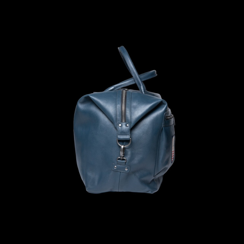 Sehr Große Ledertasche Steve McQueen 24H Du Mans Dean Royalblau 27278-0012