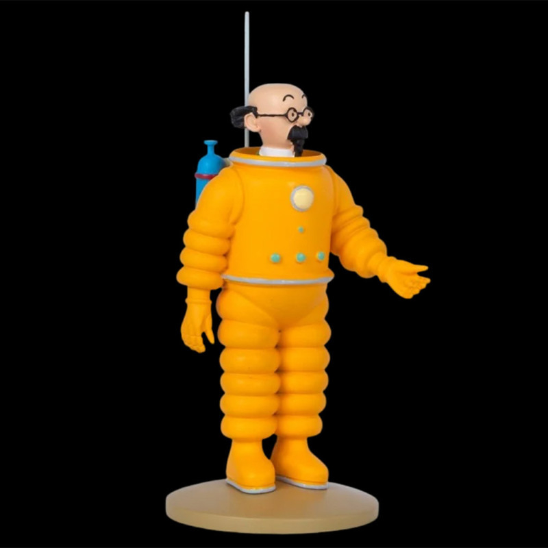 Tintin Figurine - Professor Calculus - Cosmonaut - Destination moon ...