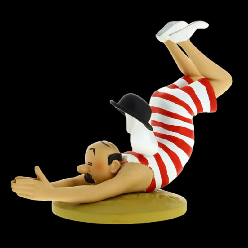 Tintin Figurine - Thompson / Thomson - Swimmer - Land Of The Black Gold ...
