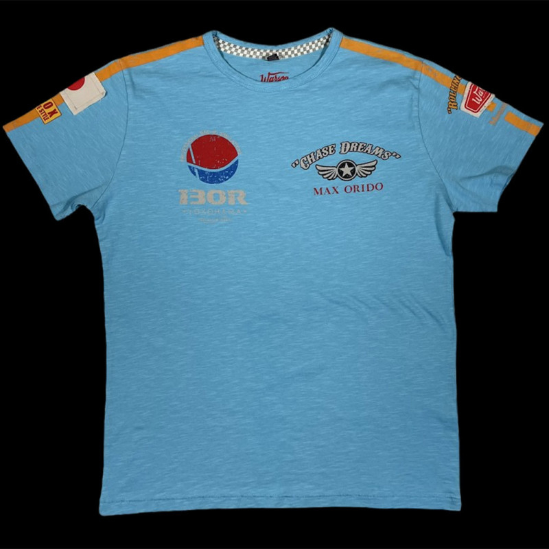 T-shirt Max Orido 559 Yokohama Sky blue 20101 - Men