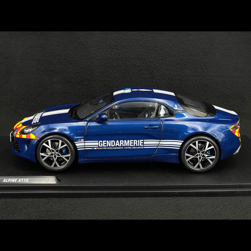 Alpine A110 Gendarmerie 2023 Blue 1/18 Solido S1801628