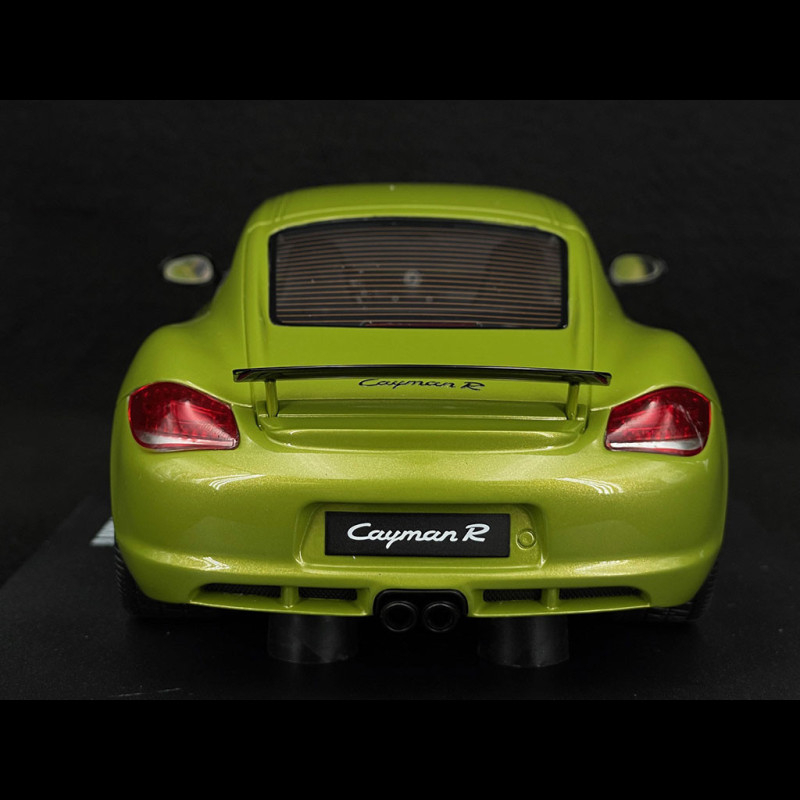 Porsche Cayman R Type 987 2012 Peridot Green 1/18 GT Spirit GT425