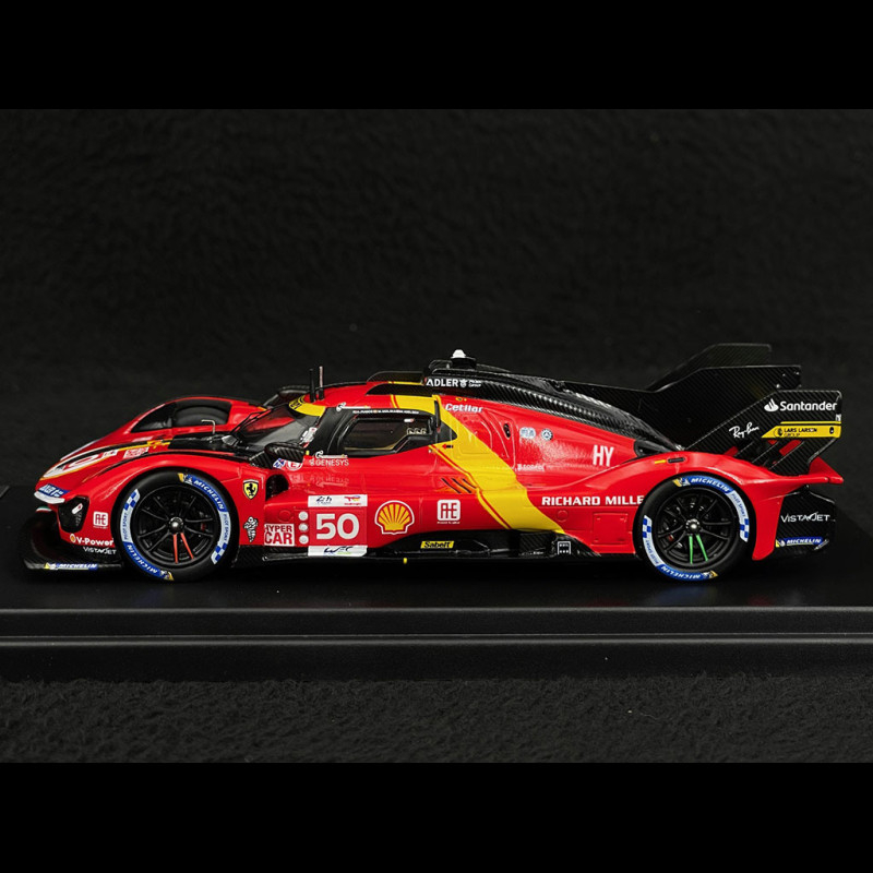 Ferrari 499P n° 50 5th 24h Le Mans 2023 1/43 LookSmart LSLM161