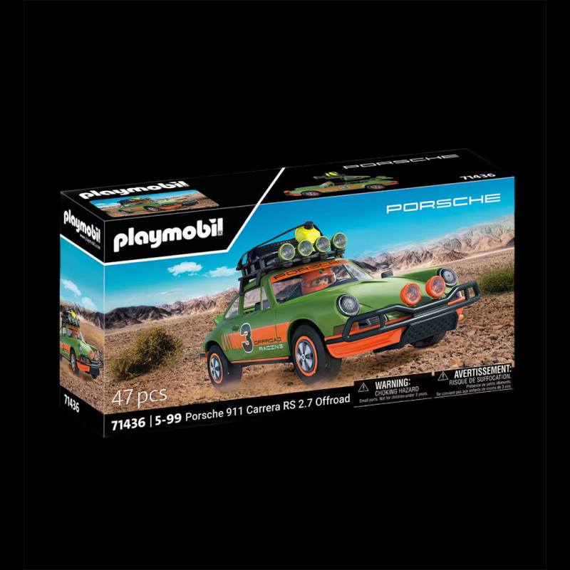 Playmobil Porsche 911 Carrera RS 2.7 Offroad mit Figurine Playmobil ...