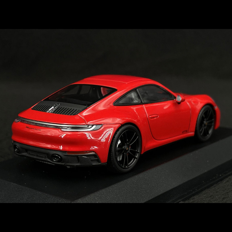 Porsche 911 Carrera 4 GTS Type 992 2019 Rouge Indien 1/43 Minichamps ...