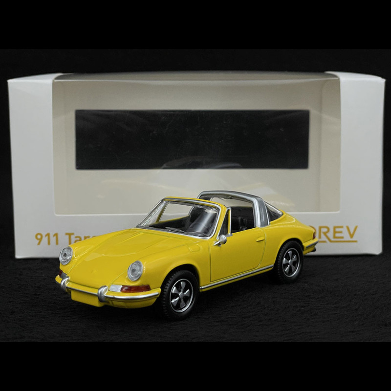 Porsche 911 Targa 1969 Signal Yellow 1/43 Norev Jet-Car 750042