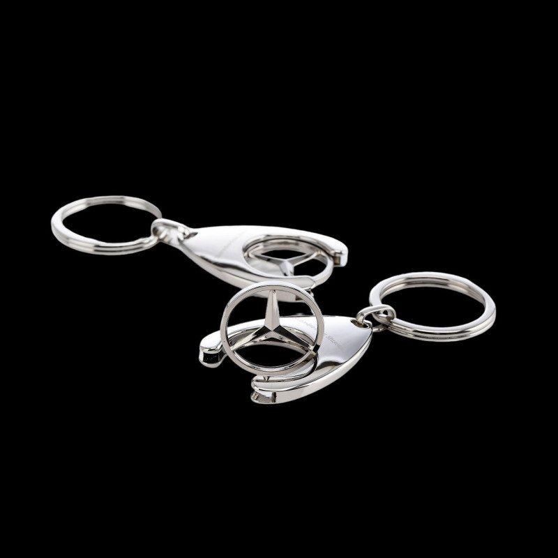 Mercedes-Benz keyring Token Silver