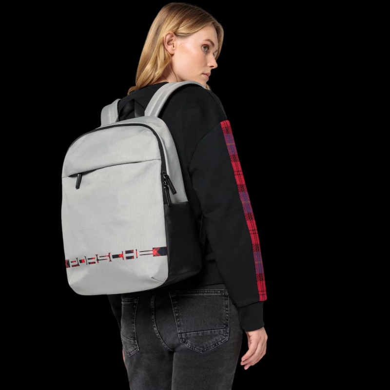 Porsche Rucksack 911 Turbo Nr. 1 Tartan Grau WAP0353510RTRB