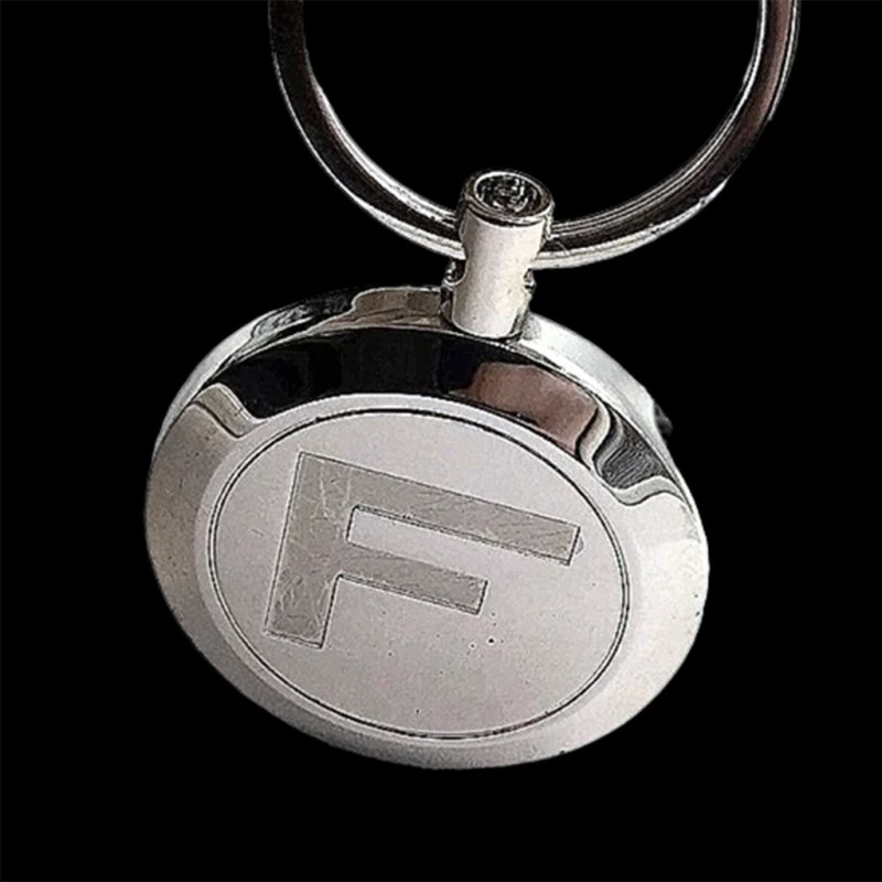 Jaguar Keychain F-type Steel Chrome 50JKRAFTF
