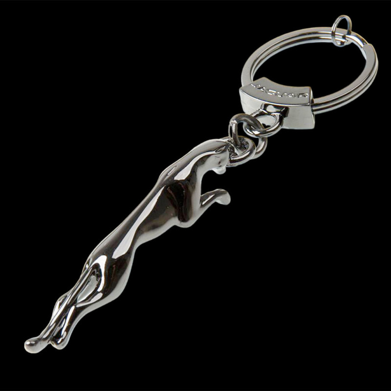 Porte-clés Jaguar Leaper Métal Argent 50JGKR511SLA