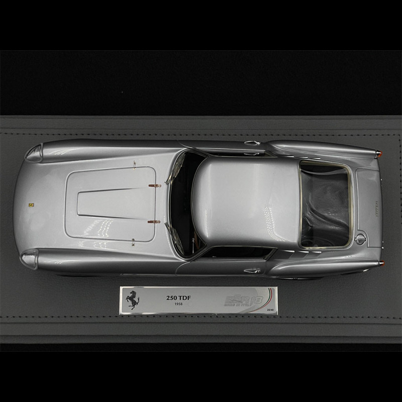 Ferrari 250 TDF Tour de France 1958 Faro carenato Silver grey metallic ...