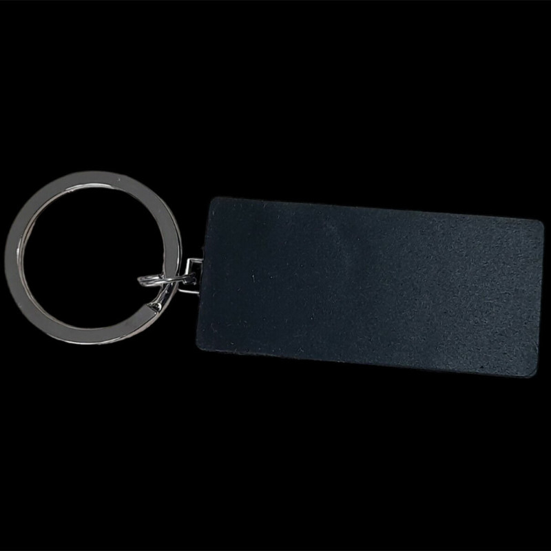 Jaguar Keychain Union Jack Brushed metal JHR1648