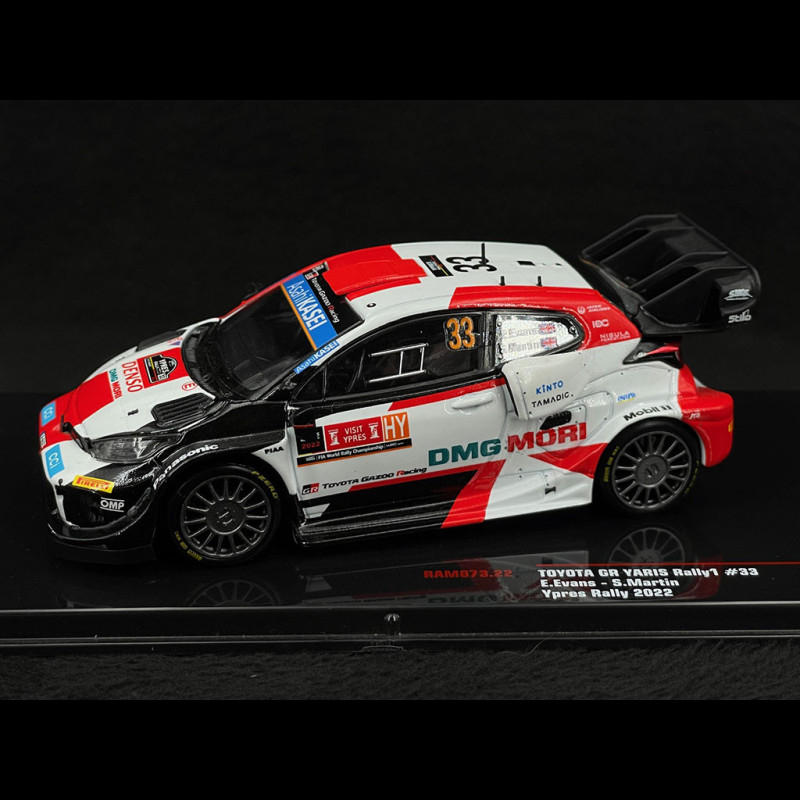 Toyota GR Yaris Rally1 Hybrid n° 33 2nd WRC Rally Ypres 2022 Gazoo ...