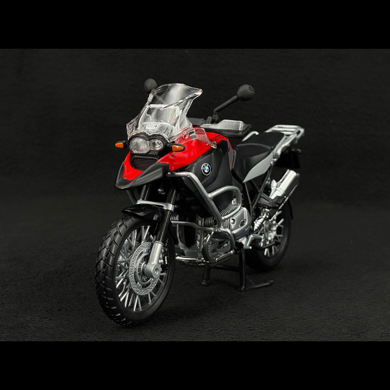 BMW R1200 GS 2007 Red / Silver / Black 1/12 Maisto 31157