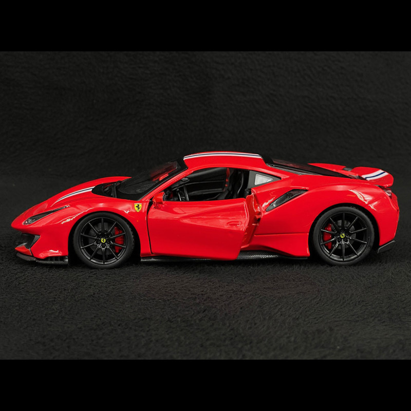 Ferrari 488 Pista 2018 Red 1/24 Bburago 26026