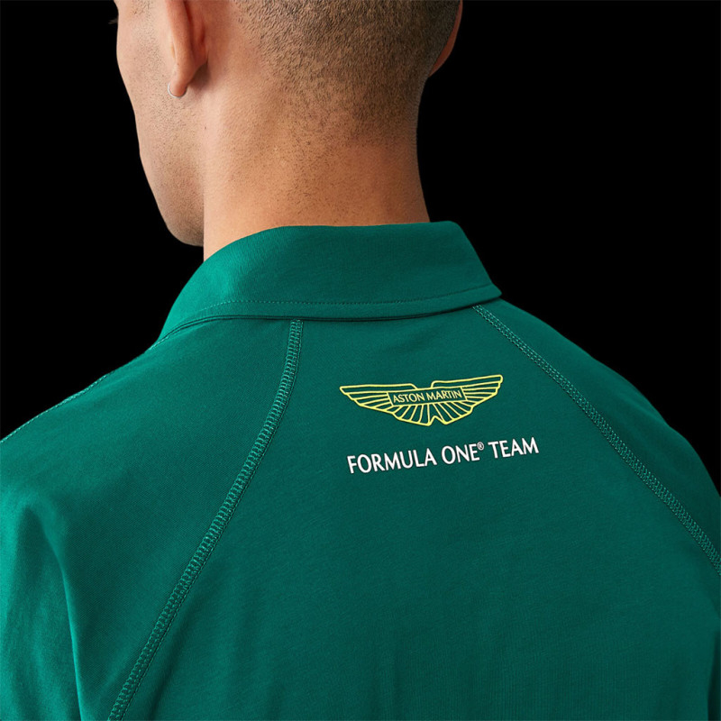 Aston Martin Poloshirt F1 Team Alonso Stroll Grün 701228838-001
