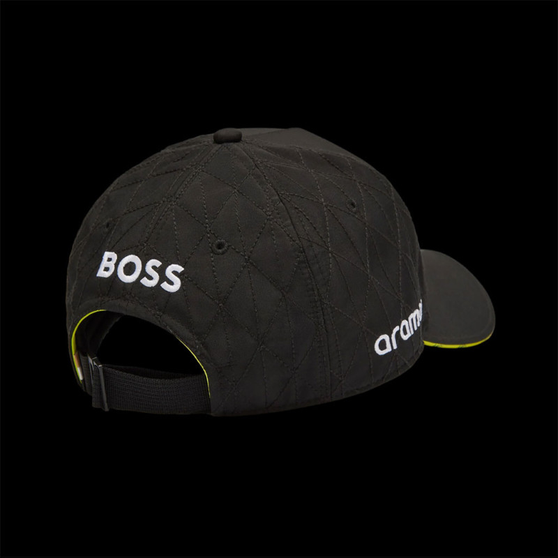 Aston Martin Hat BOSS F1 Team Alonso Stroll Black 701229245-003