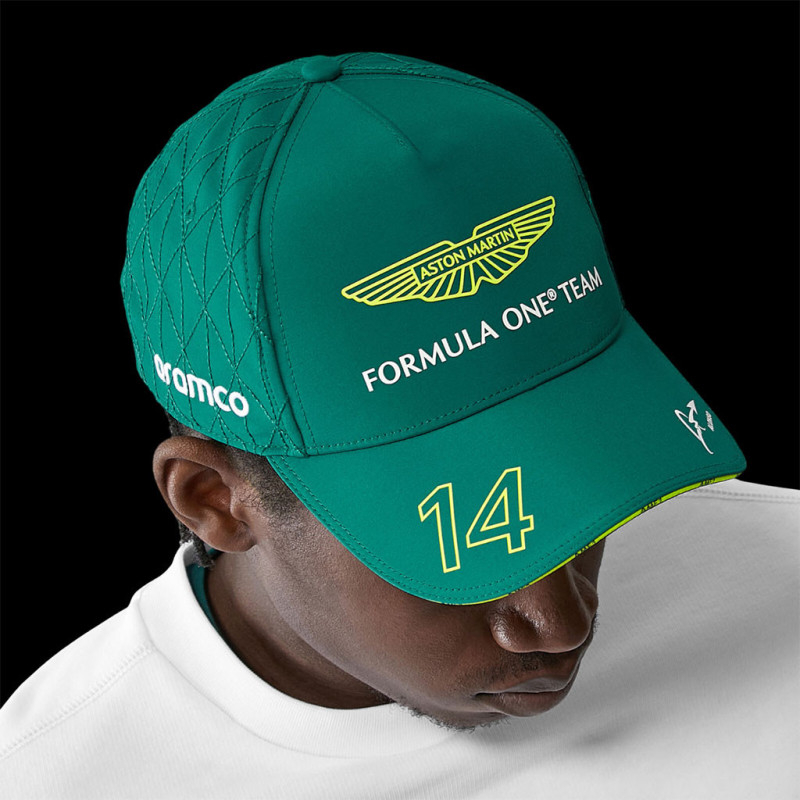 Aston Martin Hat BOSS F1 n° 14 Fernando Alonso Green 701229246-001
