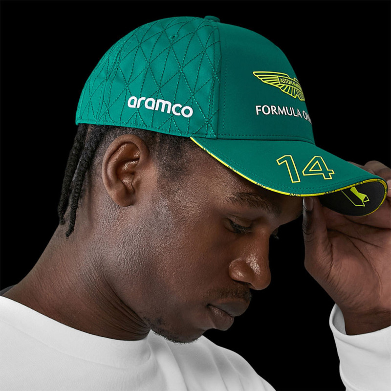 Aston Martin Hat BOSS F1 n° 14 Fernando Alonso Green 701229246-001