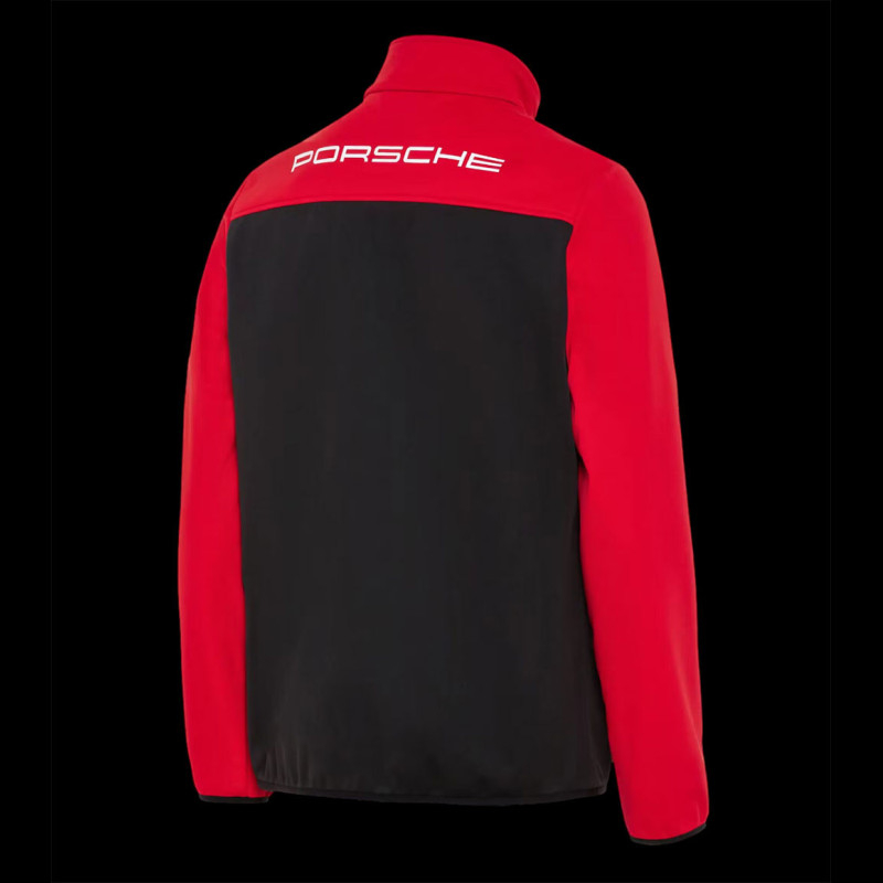 Porsche Jacket Motorsport 5 Softshell Black / Red WAP159RMSF - men