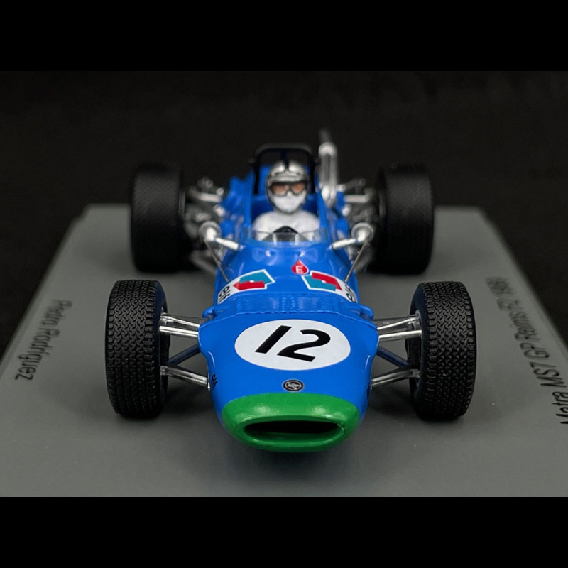 Pedro Rodriguez Matra MS7 n° 12 GP Reims 1969 F2 1/43 Spark SF305