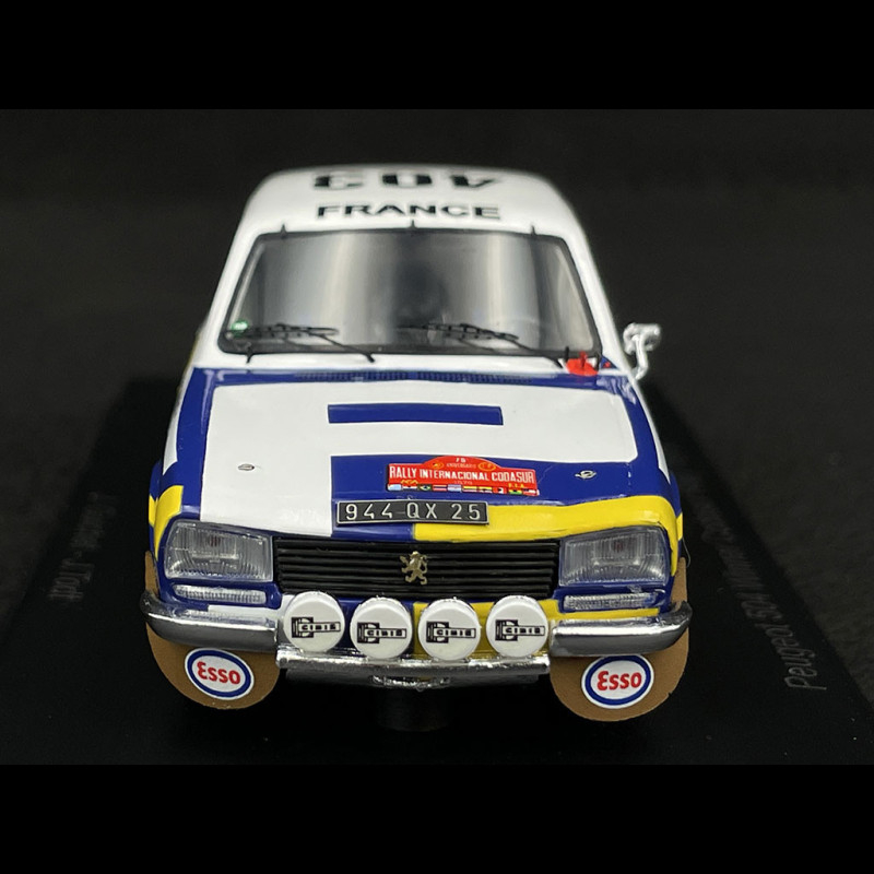 Peugeot 504 n° 403 Winner Rallye Codasur 1979 1/43 Spark S5632