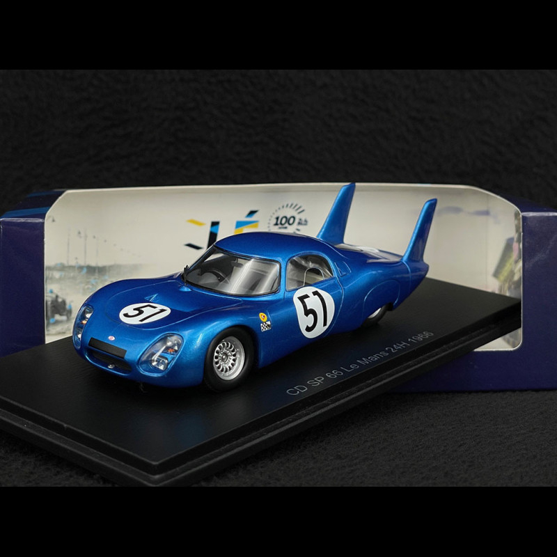 CD Peugeot SP66 n° 51 24h Le Mans 1966 1/43 Spark S4595