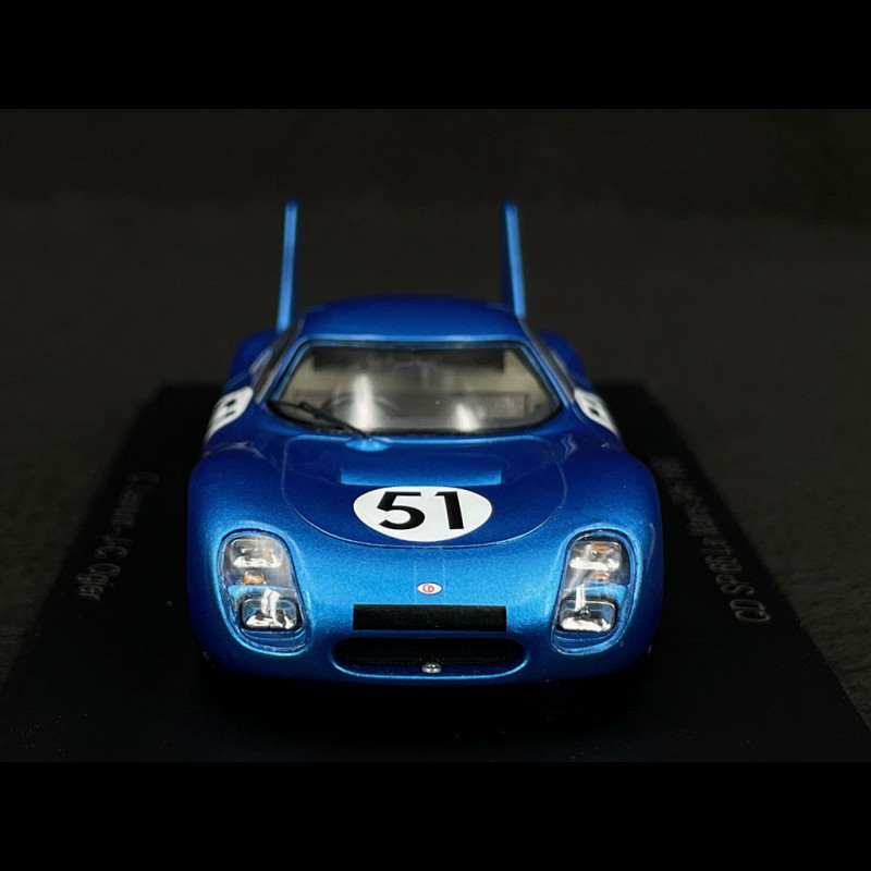 CD Peugeot SP66 n° 51 24h Le Mans 1966 1/43 Spark S4595