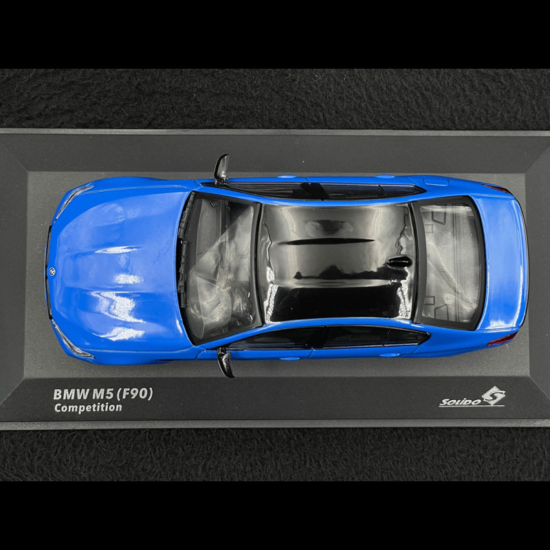 BMW M5 Competition F19 2022 Voodoo Blue 1/43 Solido S4312703