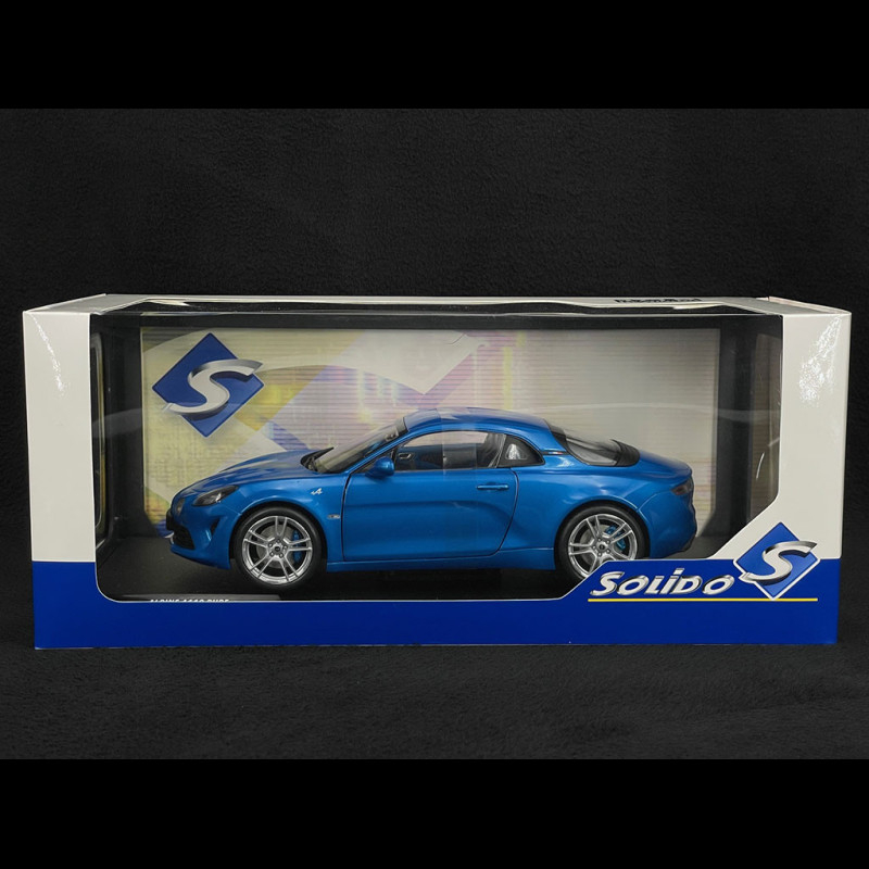 Alpine A110 Pure 2018 Blue 1/18 Solido S1801604