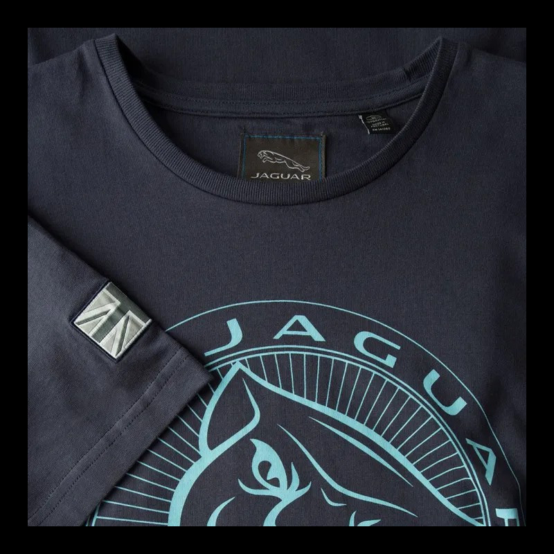 Jaguar T-Shirt Growler Navy Blue 50JATM003NVF - men