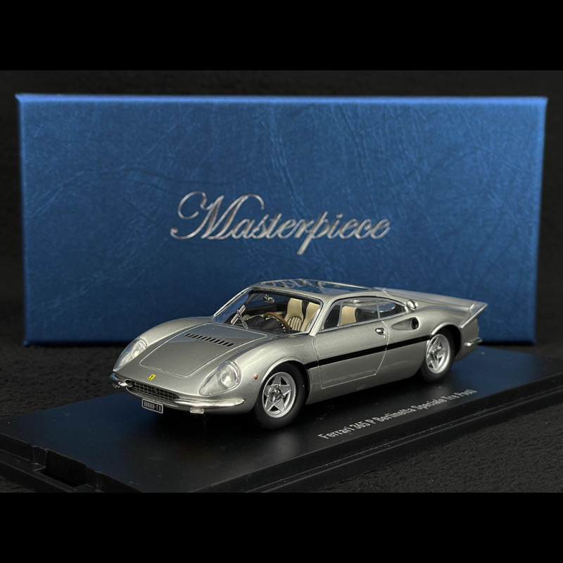 Ferrari 365P Tre Posti Gianni Agnelli 1968 Argent 1/43 Autocult ATC90286