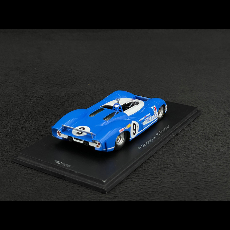 Matra MS630-650 n° 9 2nd 1000km Paris 1969 1/43 Spark SF281
