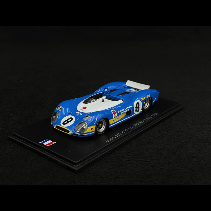 Matra MS650 n° 8 Vainqueur 1000km Paris 1969 1/43 Spark SF280