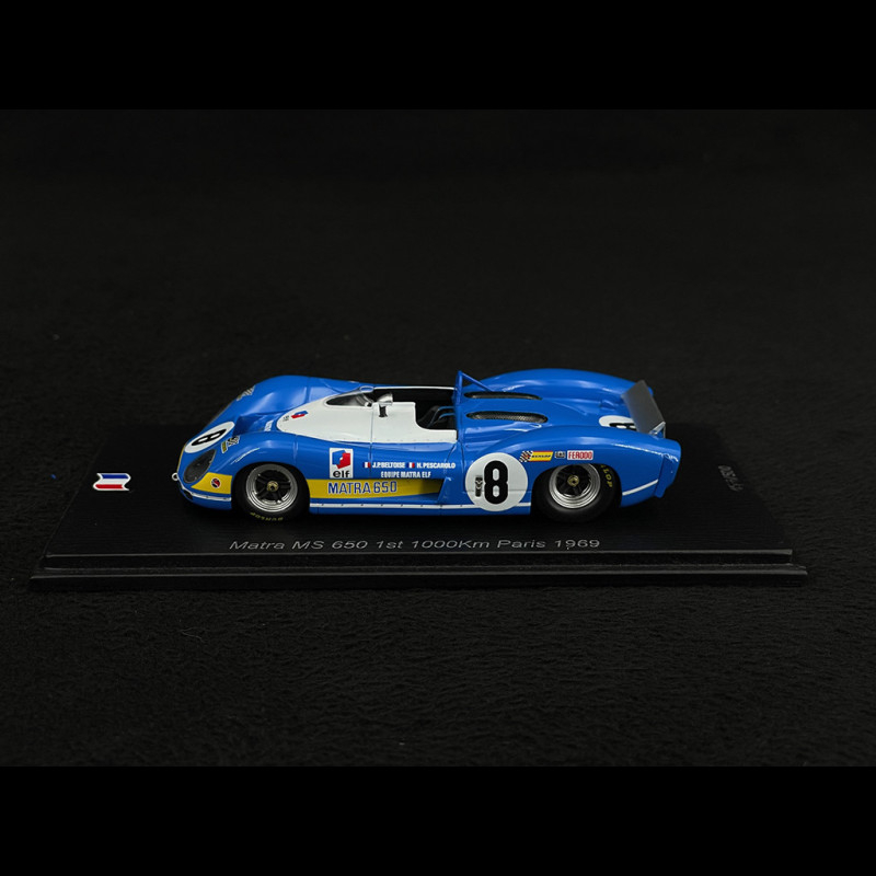 Matra MS650 n° 8 Winner 1000km Paris 1969 1/43 Spark SF280