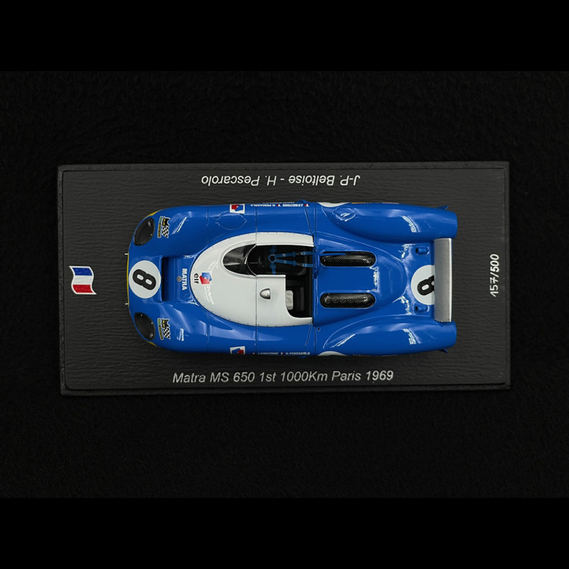 Matra MS650 n° 8 Vainqueur 1000km Paris 1969 1/43 Spark SF280