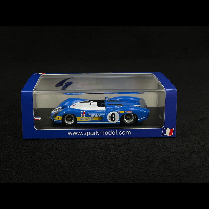 Matra MS650 n° 8 Vainqueur 1000km Paris 1969 1/43 Spark SF280