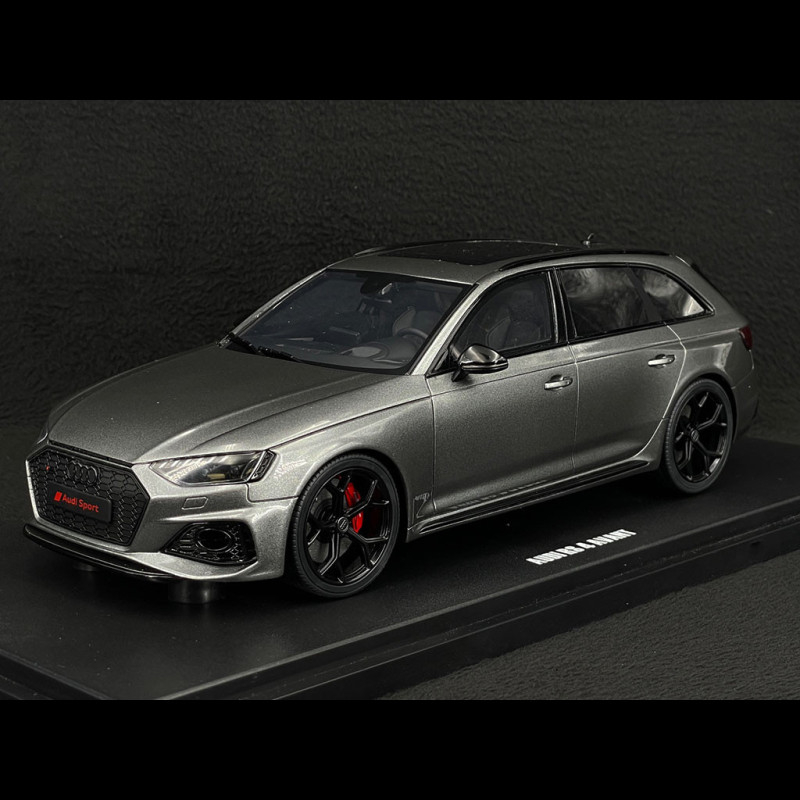 Audi RS4 Avant Competition 2022 Gris Daytona 1/18 GT Spirit GT456