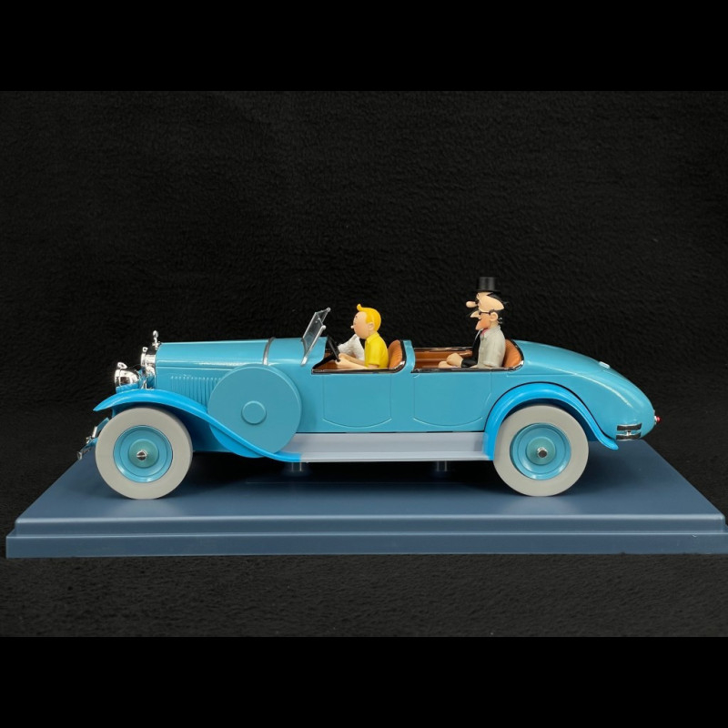 Tintin Dr Finney's Lincoln Torpedo - Cigars of the Pharaoh Sky Blue 1/ ...