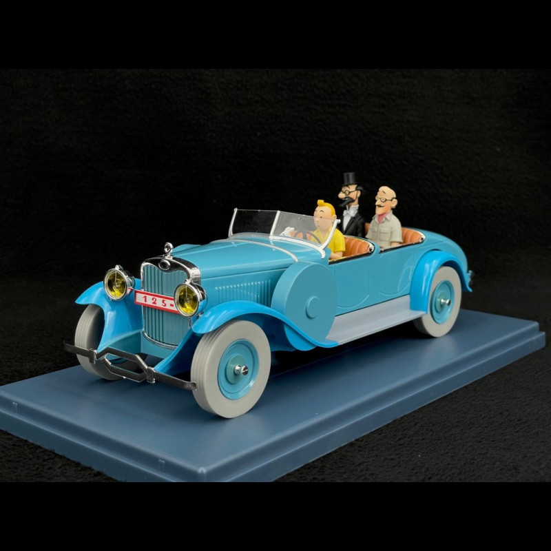Tintin Dr Finney's Lincoln Torpedo - Cigars of the Pharaoh Sky Blue 1/ ...