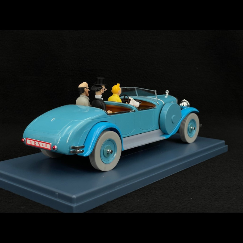 Tintin Dr Finney's Lincoln Torpedo - Cigars of the Pharaoh Sky Blue 1/ ...