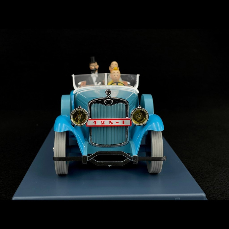 Tintin Dr Finney's Lincoln Torpedo - Cigars of the Pharaoh Sky Blue 1/ ...